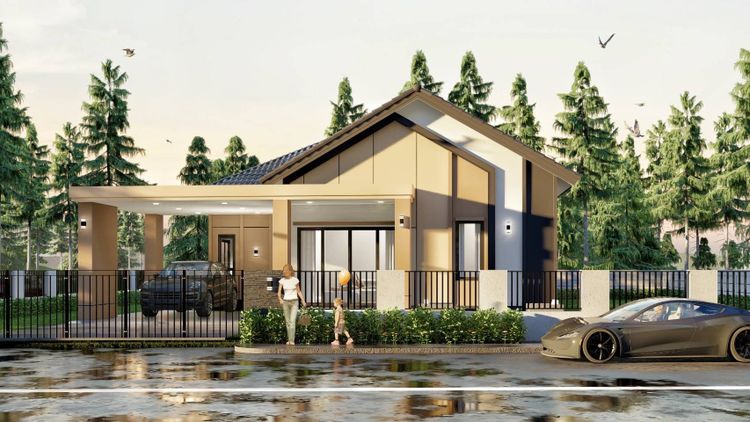 ดี เฮาส์ - D House โครงการบ้านบุรีรัมย์ | NaYoo