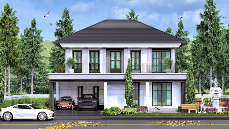 ดี เฮาส์ - D House โครงการบ้านบุรีรัมย์ | NaYoo